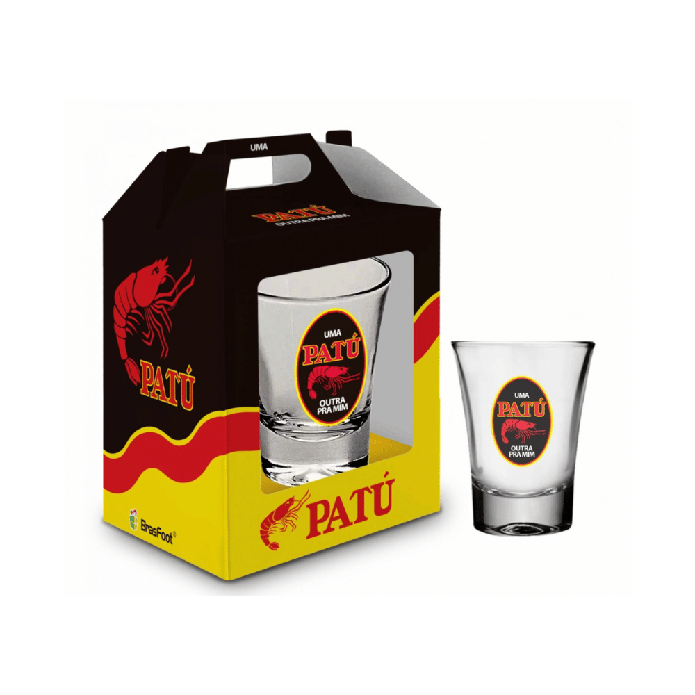 Copo Dose Individual Sátiras Cachaças Patu - Emporio