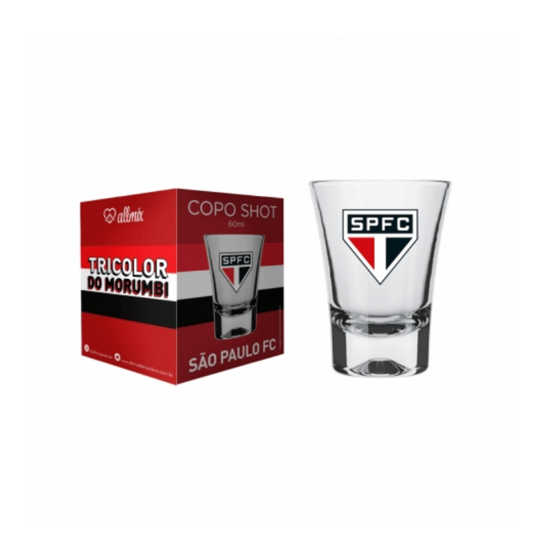 Copo Shot 60ml São Paulo - Emporio